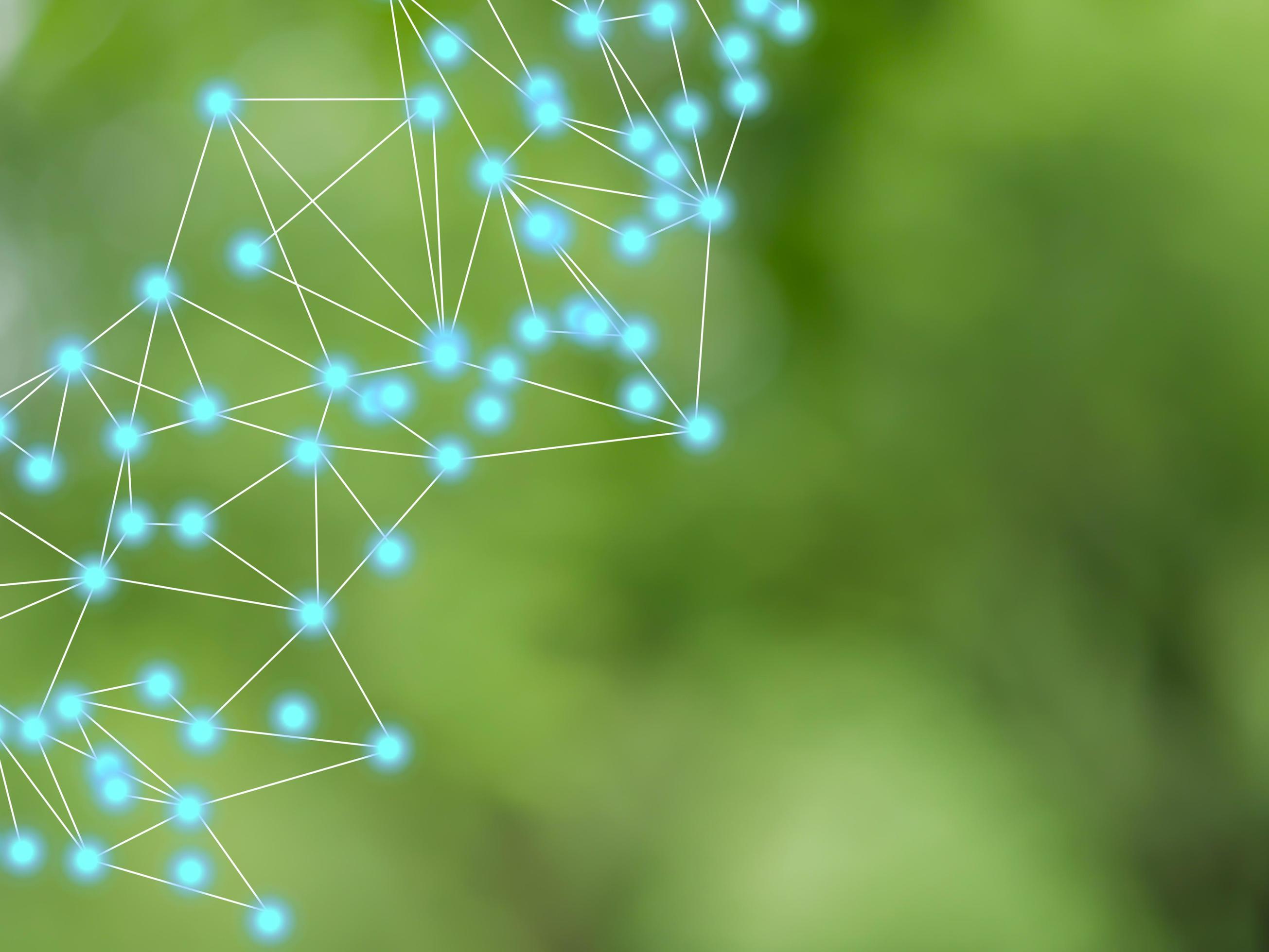 Plexus Abstract Network Digital Particle Wave Technology Network Connection Concepbackground