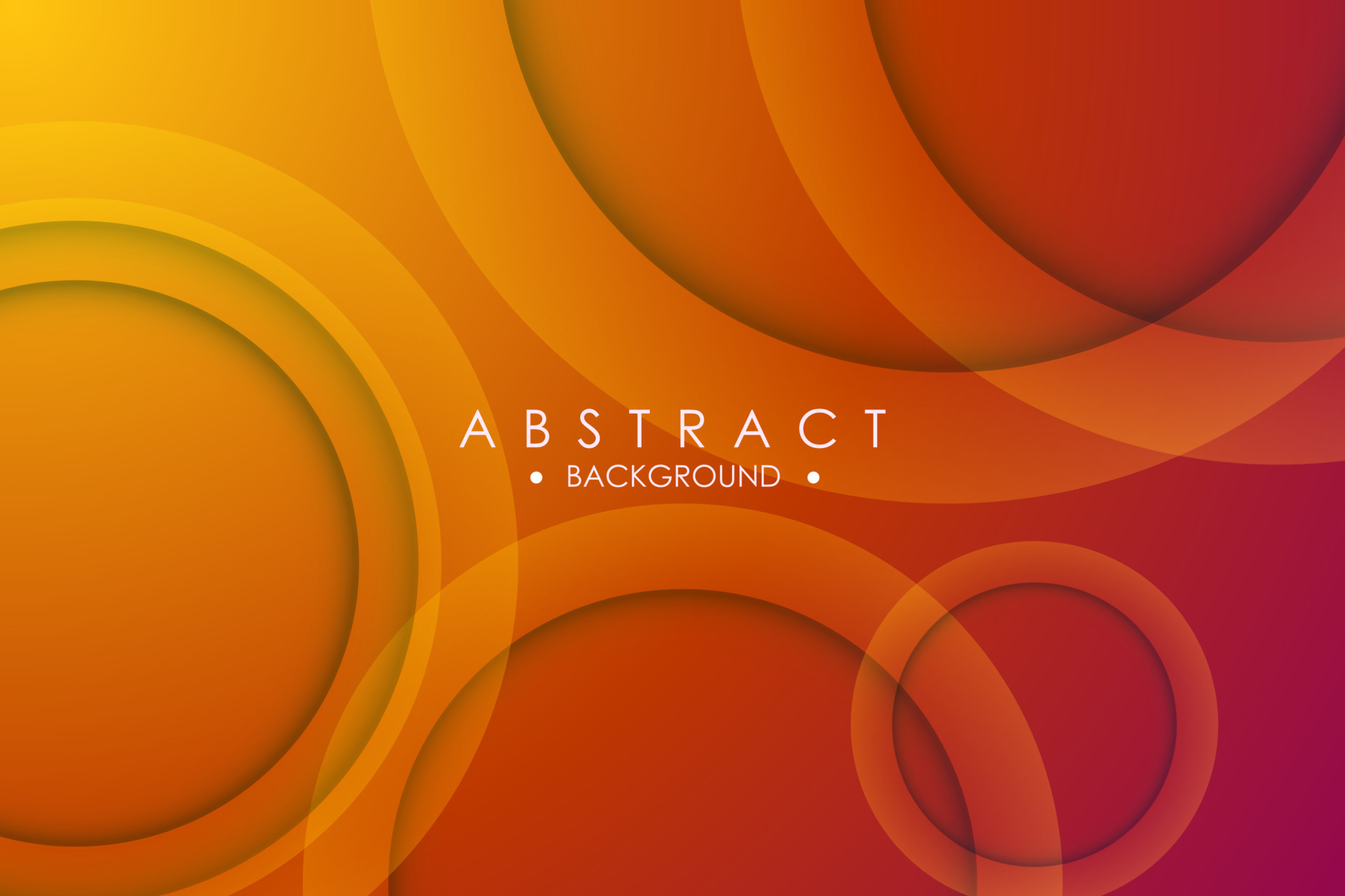 Abstract Yellow Gradient Circle Papercut Dimension Layers Background Eps10 Vector 17667212