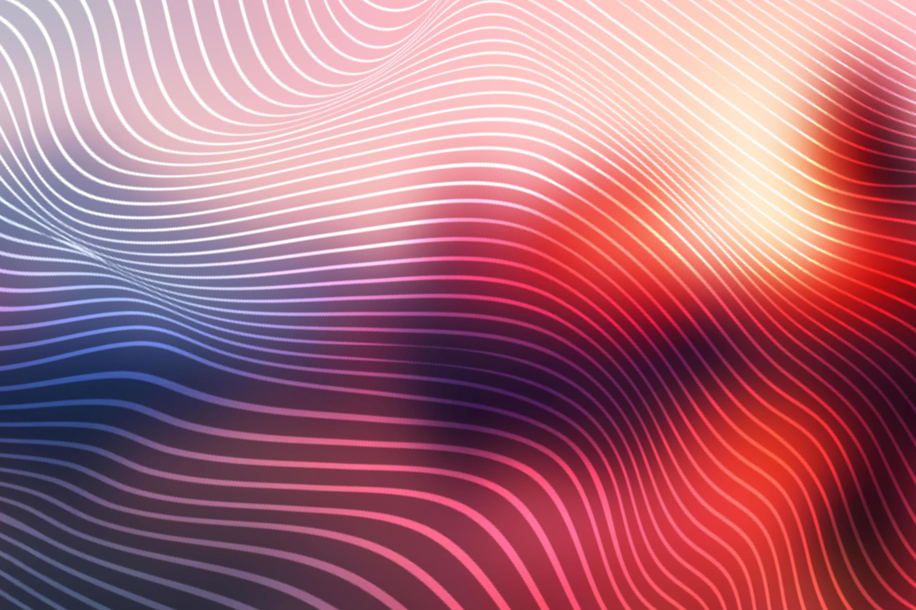 Abstract wave Background Gradient defocused luxury vivid blurred ...
