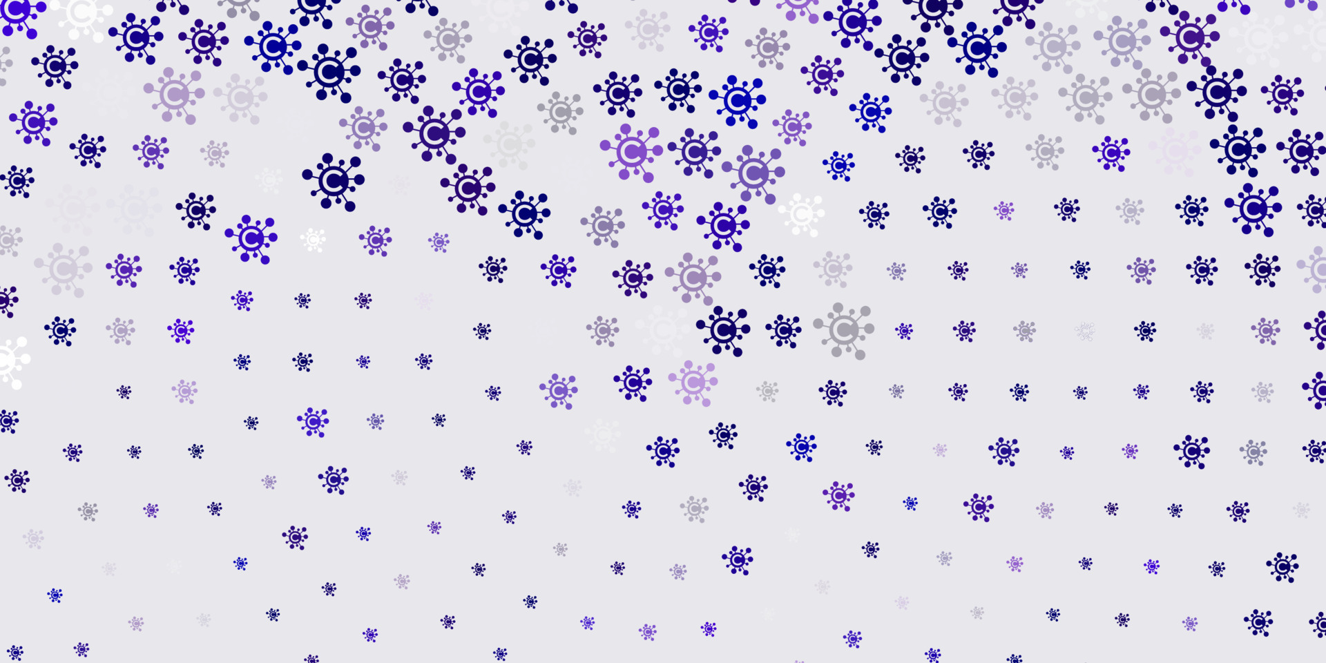 Light Purple vector texture with disease symbols. 17670379 Vector Art ...