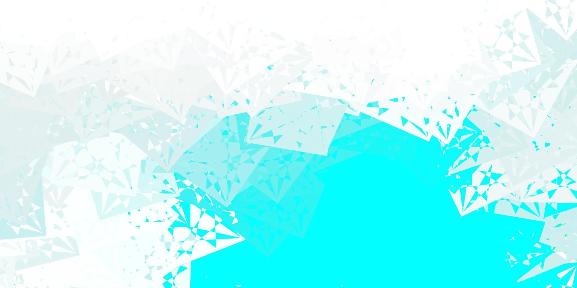 Light Blue Green Vector Pattern With Polygonal Shapes 17670515 Vector