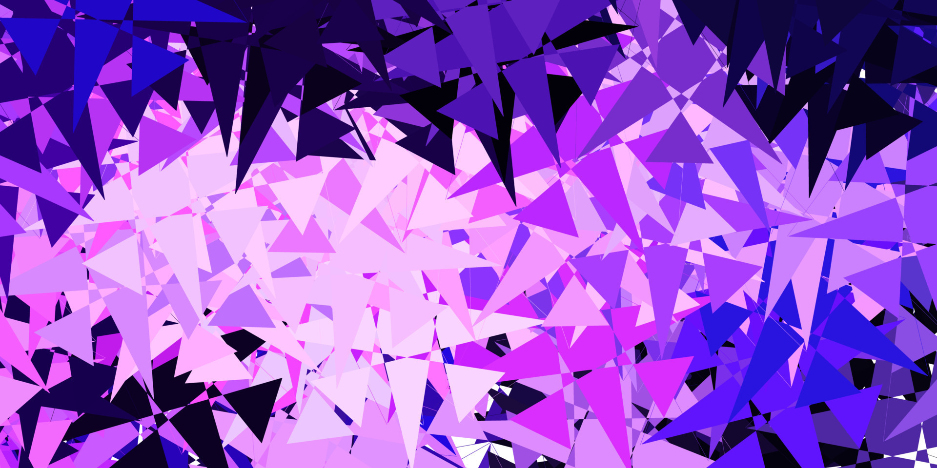 Light Purple vector pattern with polygonal shapes. 17670712 Vector Art ...