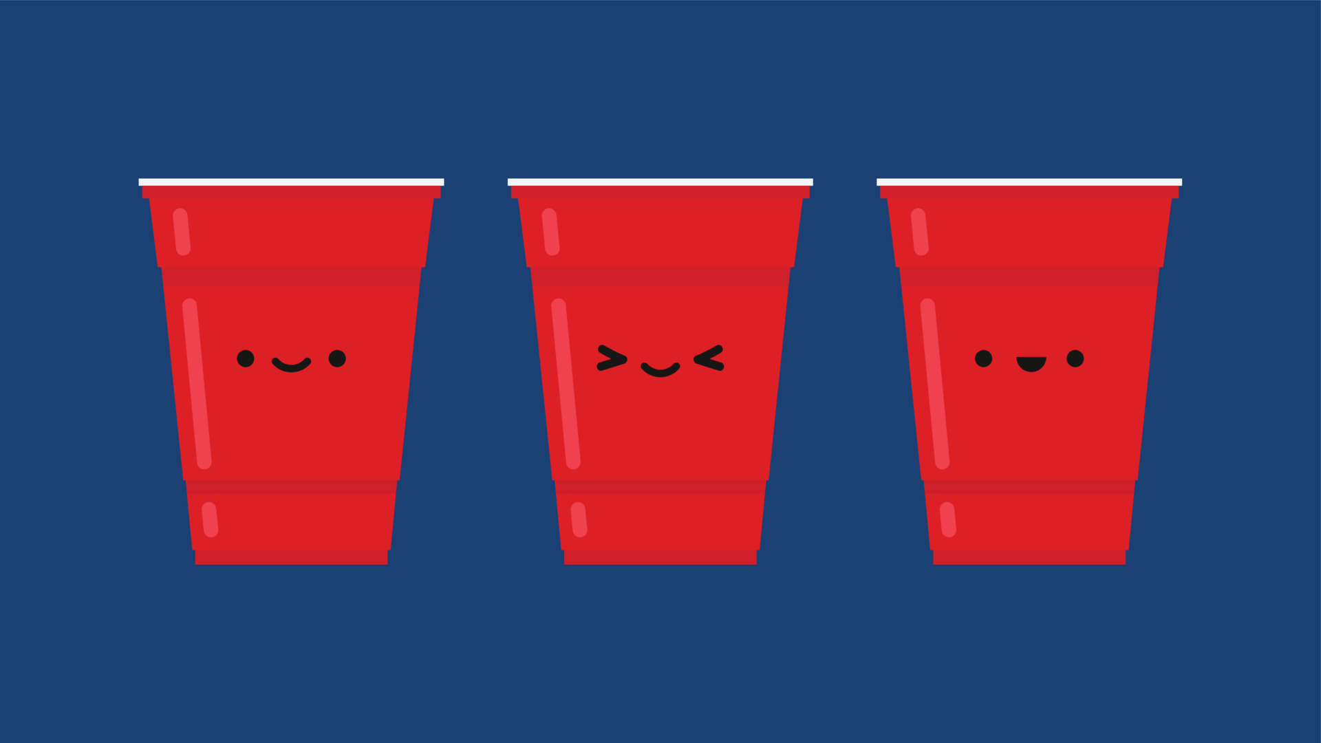 Red Plastic Party Cup Material Design Red Beer Cup Vector Plastic Character Design 17673529