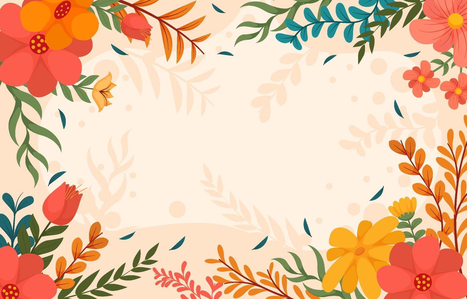 Spring Floral Background 17677792 Vector Art at Vecteezy