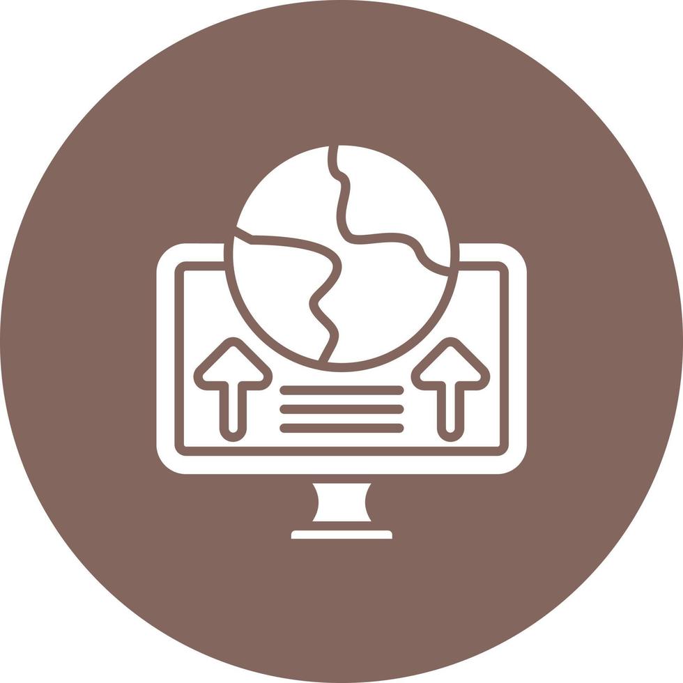 Deployment Glyph Circle Background Icon 17678226 Vector Art at Vecteezy