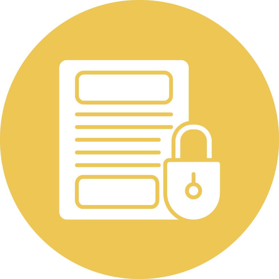 Collateral Glyph Circle Background Icon 17678473 Vector Art at Vecteezy