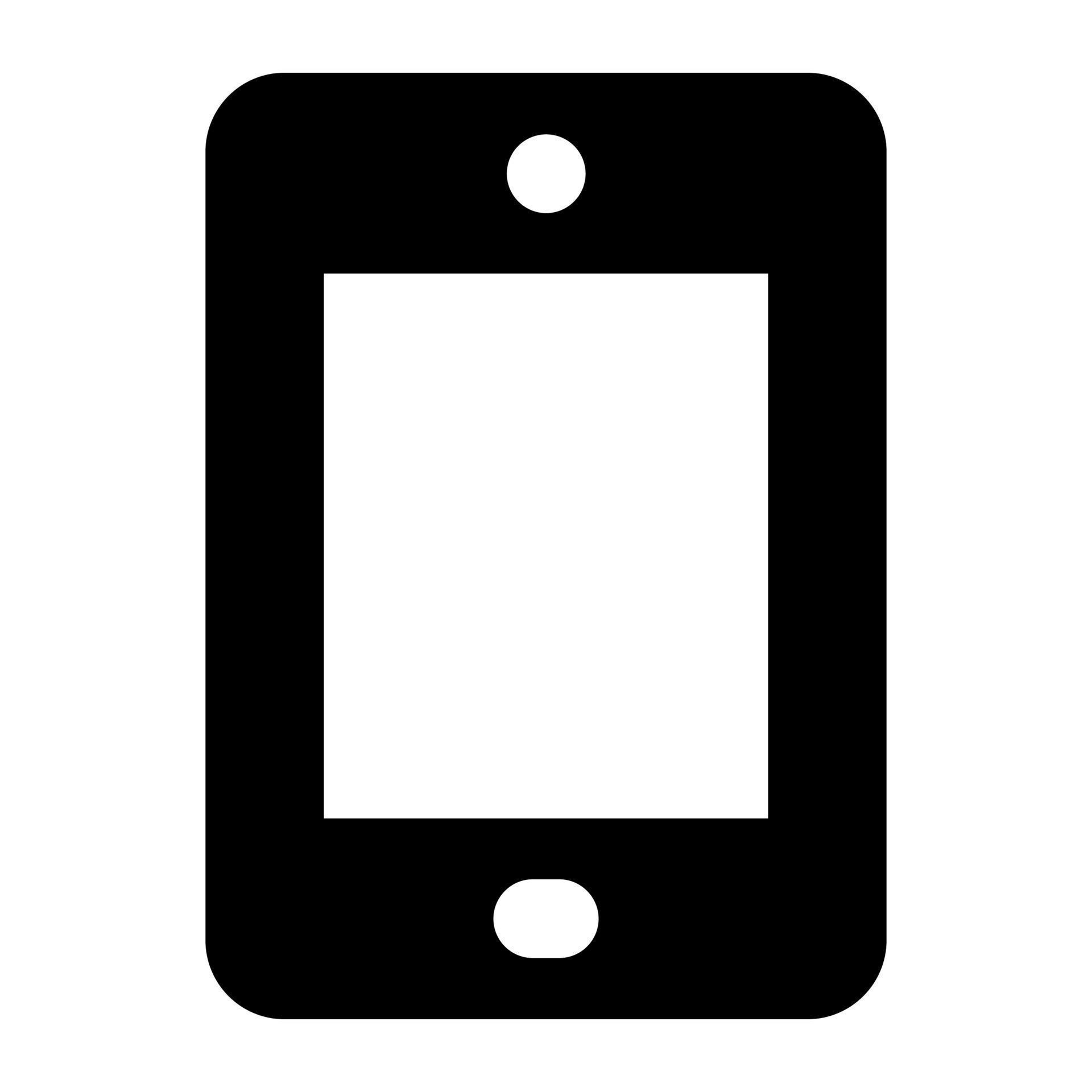 Mobile vector design solid style, user interface 17681819 Vector Art at ...