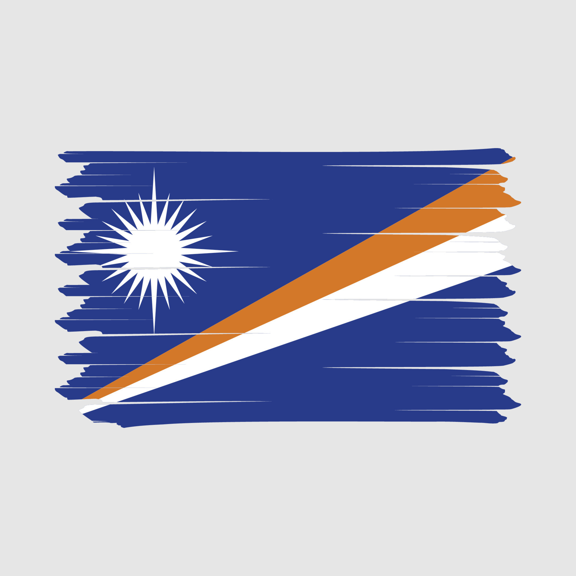 Marshall Islands Flag Brush 17682601 Vector Art at Vecteezy