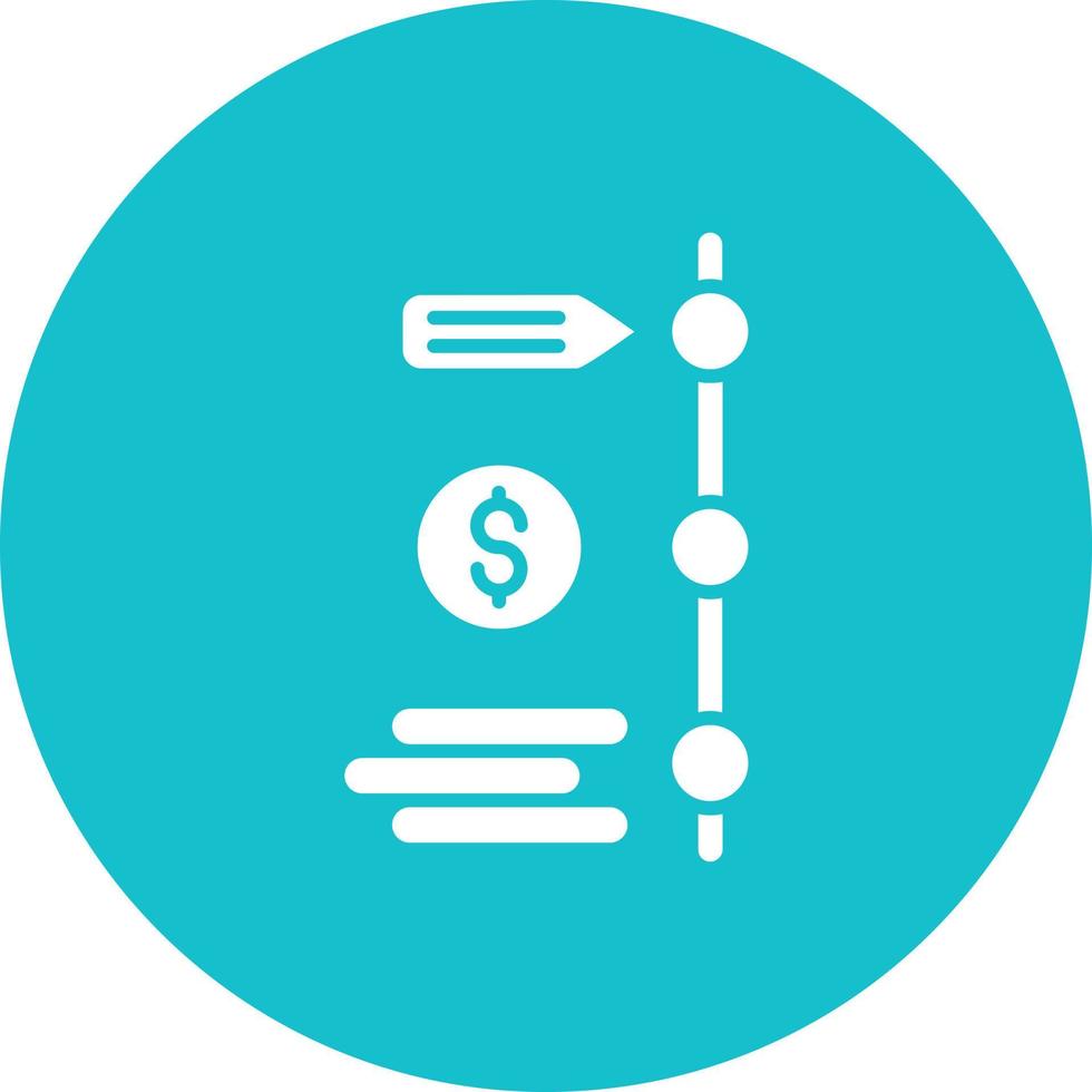 Bant Glyph Circle Background Icon 17688675 Vector Art at Vecteezy