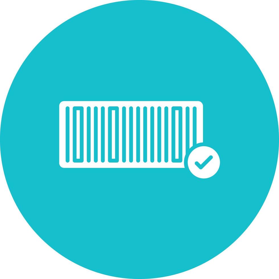 Tracking Code Glyph Circle Background Icon 17689111 Vector Art at Vecteezy