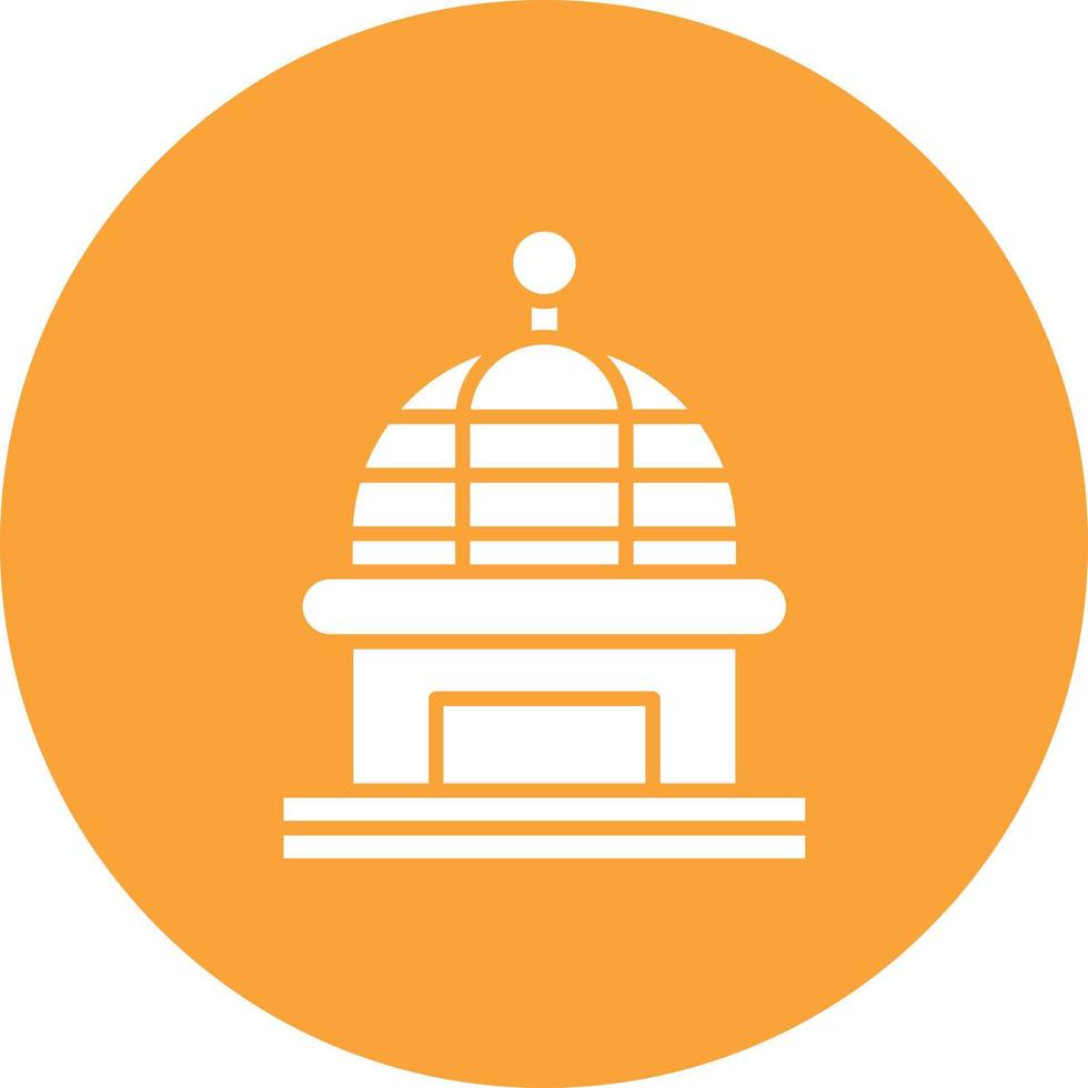 Dome Glyph Circle Background Icon 17689650 Vector Art at Vecteezy