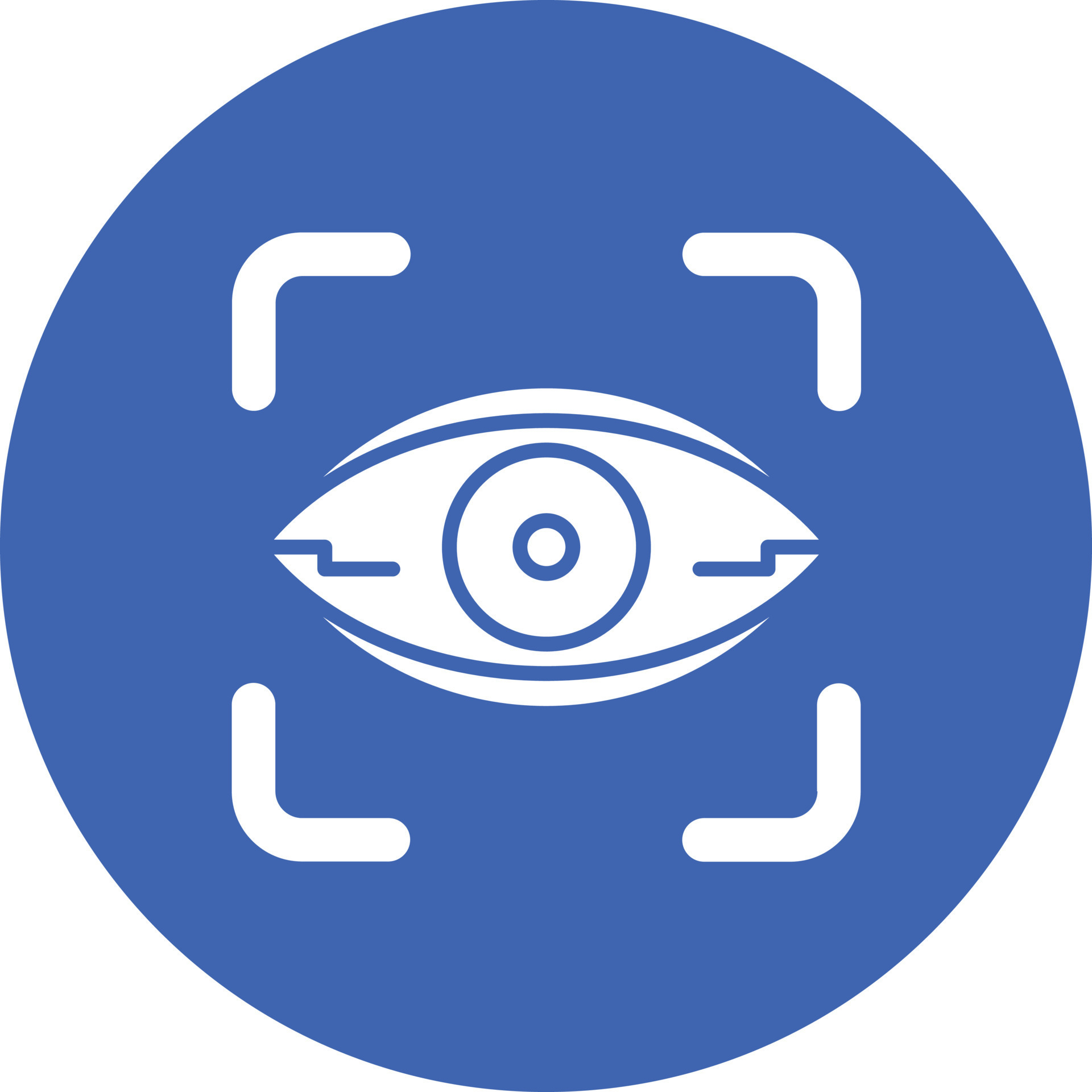 Vision Glyph Circle Background Icon 17689653 Vector Art at Vecteezy