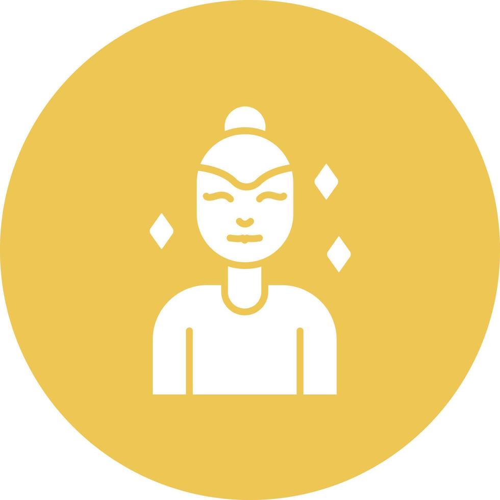 Beauty Glyph Circle Background Icon 17690198 Vector Art at Vecteezy