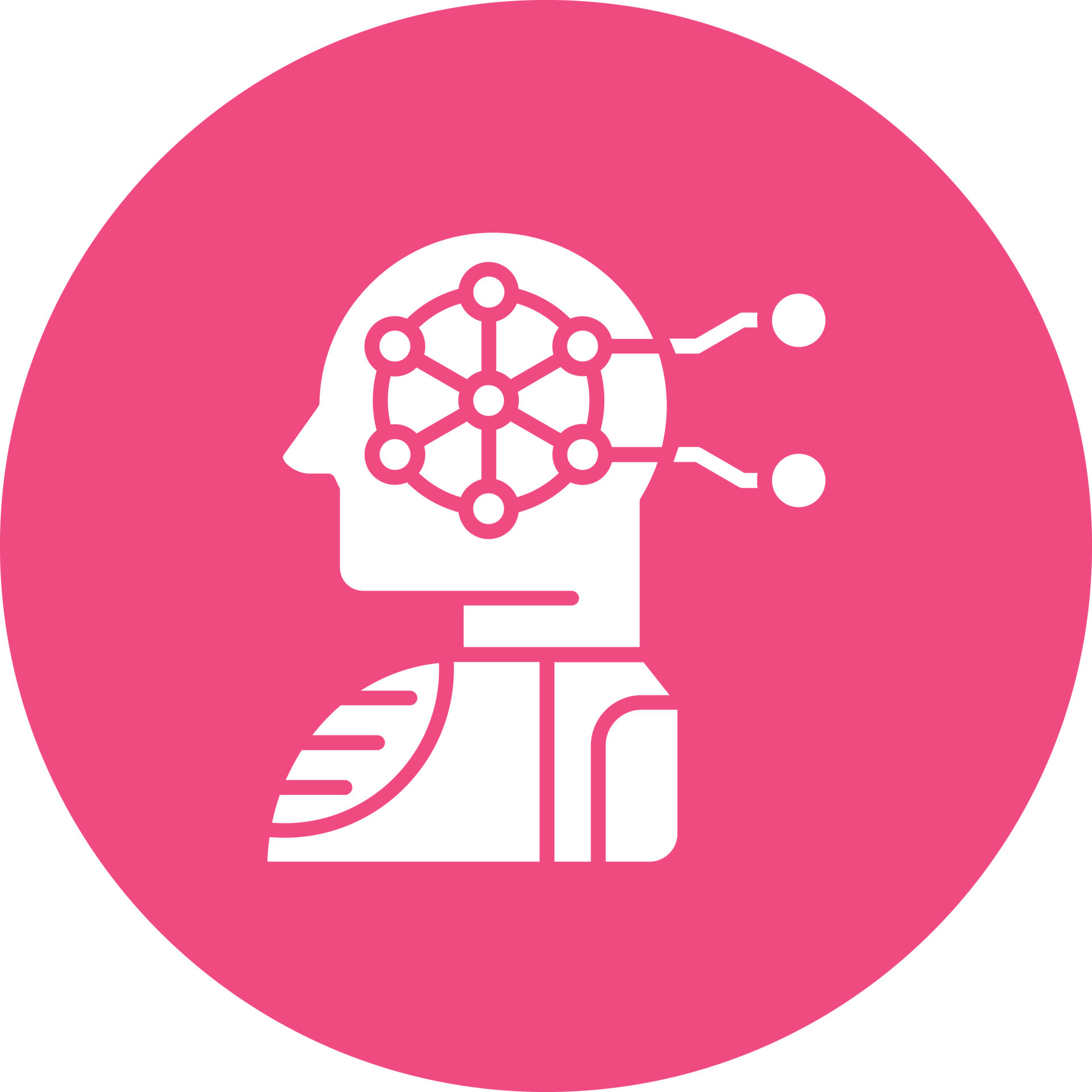 Machine Learning Glyph Circle Background Icon 17690213 Vector Art at ...