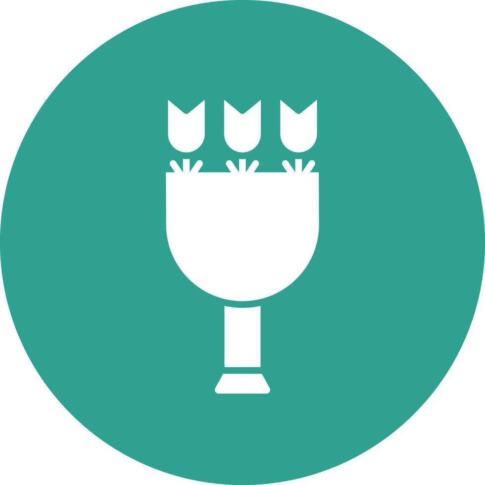 Bouquet Glyph Circle Background Icon 17693992 Vector Art at Vecteezy