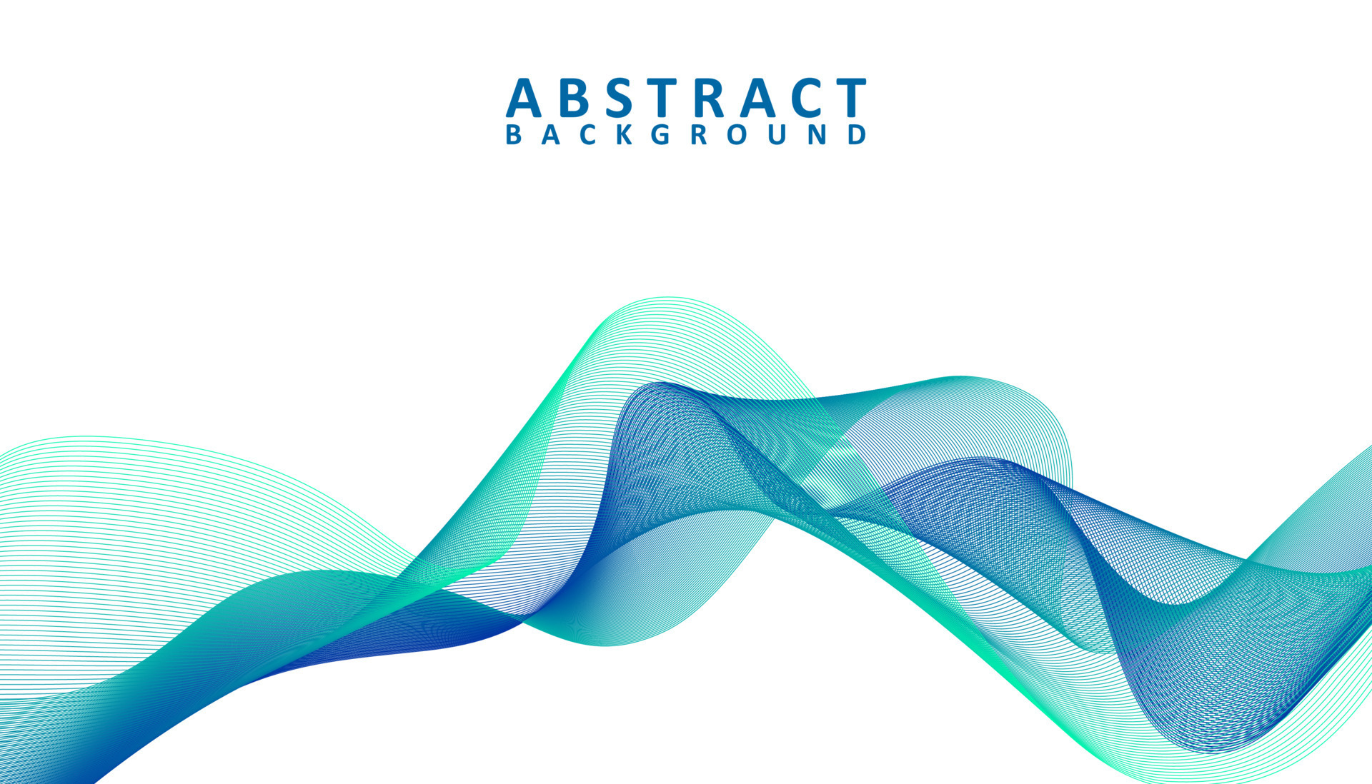 abstract blue and green wavy background vector 17696081 Vector Art at ...