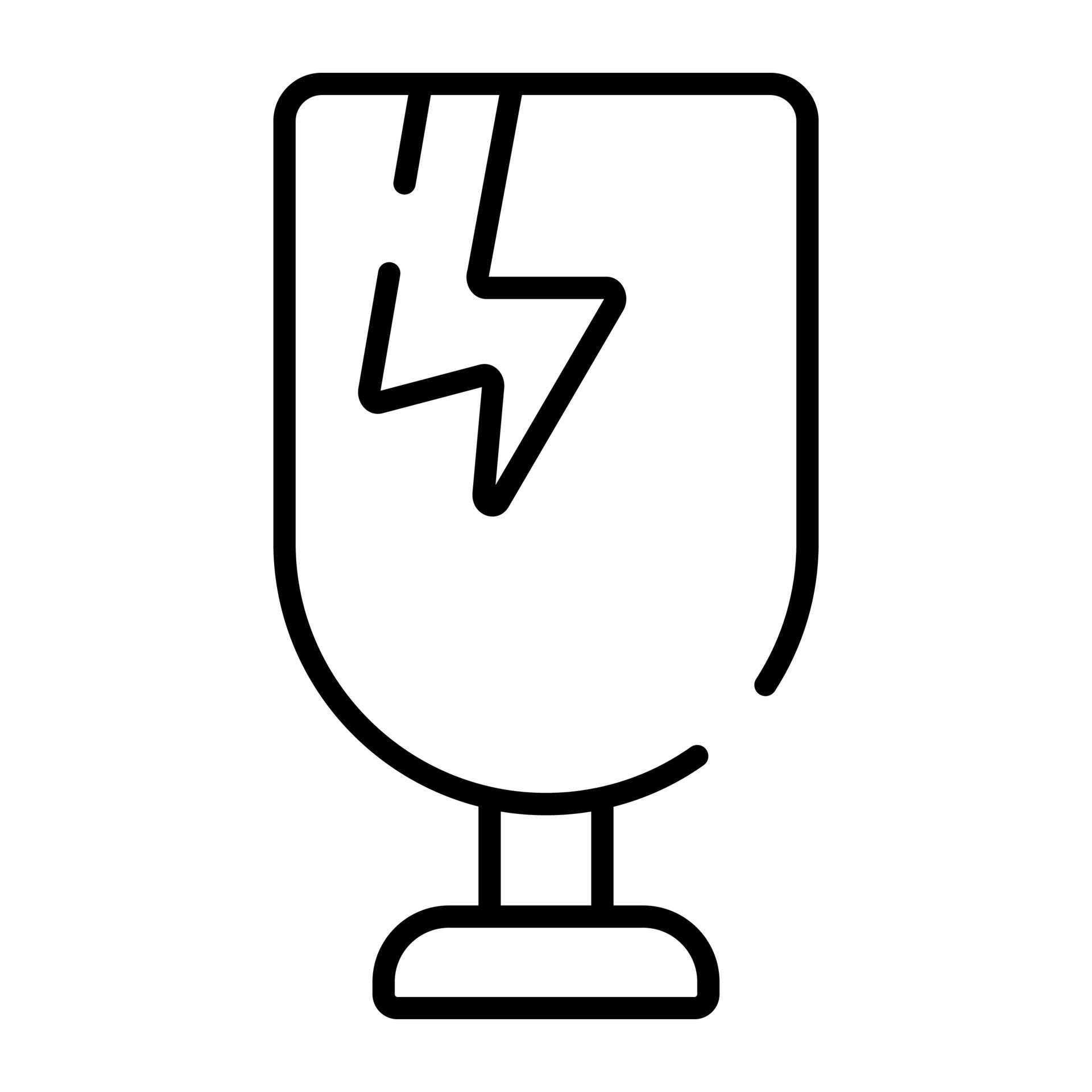 Fragile Glass Vector Icon In Modern Style Premium Design 17709290 Vector Art At Vecteezy