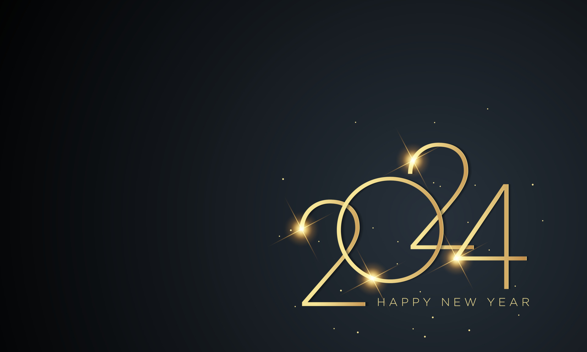 Diseño De Fondo De Feliz Año Nuevo 2024 17717160 Vector En Vecteezy