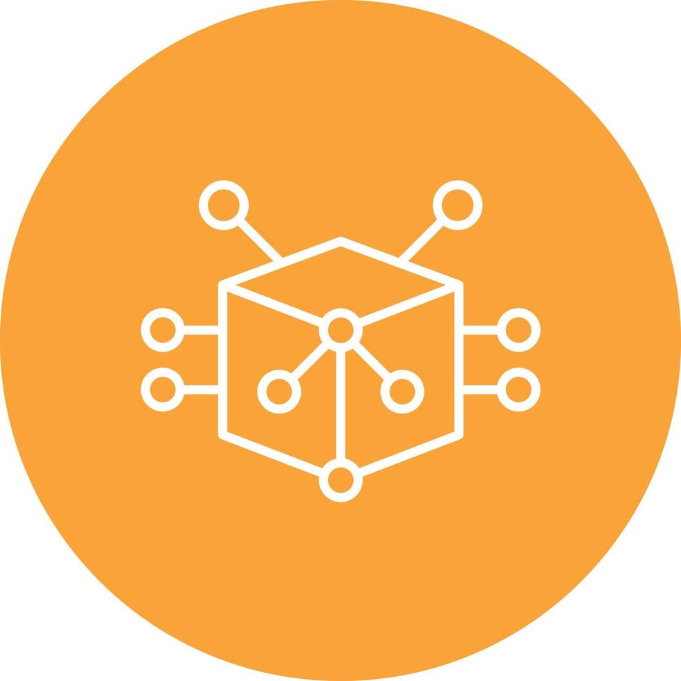 Model Line Circle Background Icon 17717995 Vector Art at Vecteezy