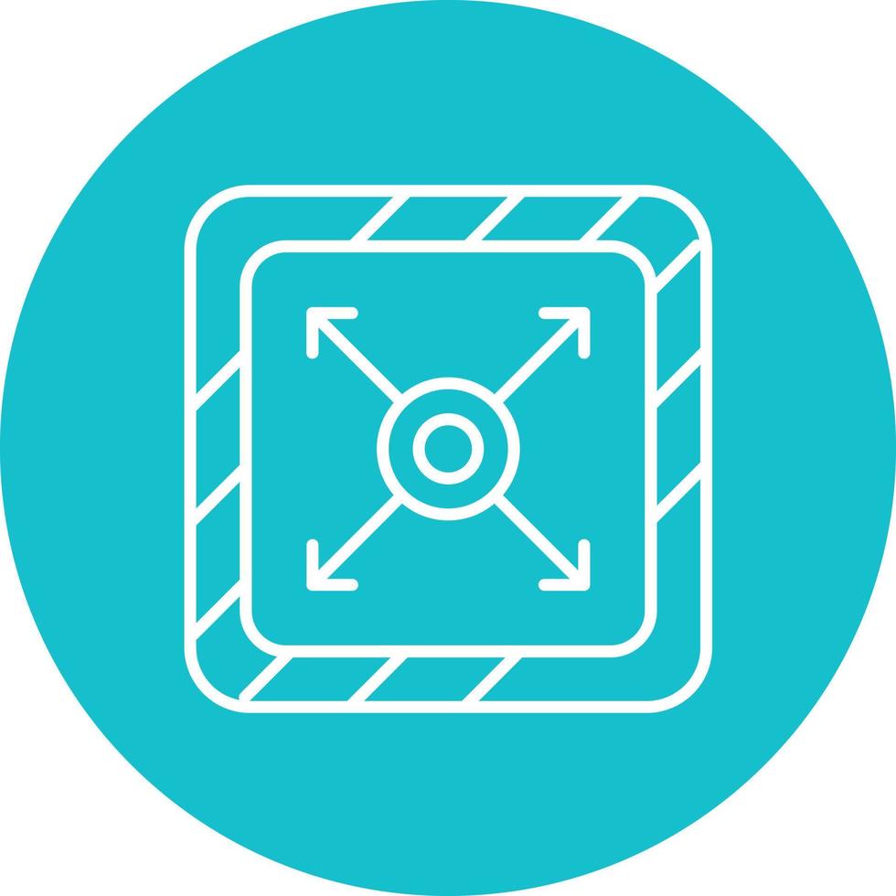 Area Line Circle Background Icon 17718429 Vector Art at Vecteezy