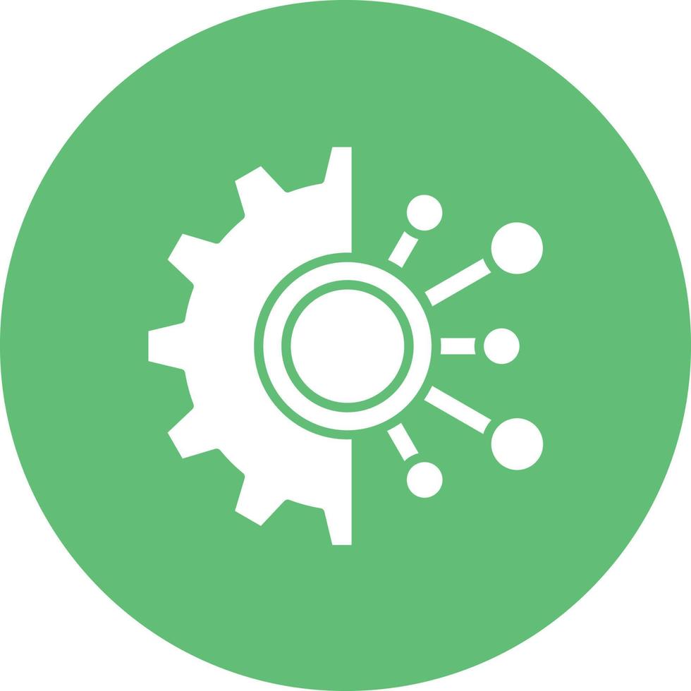 Technology Glyph Circle Background Icon 17718515 Vector Art at Vecteezy