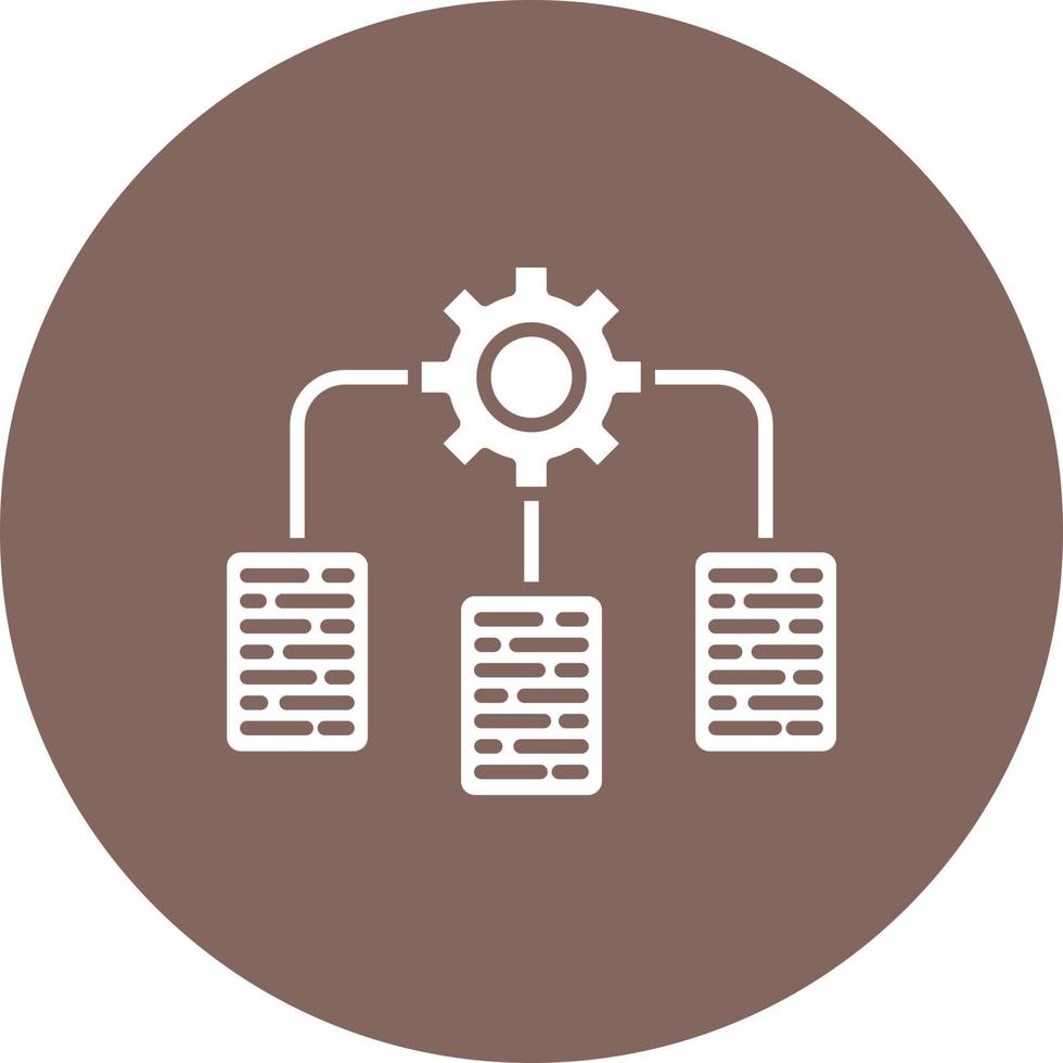 Agile Framework Glyph Circle Background Icon 17719247 Vector Art at ...