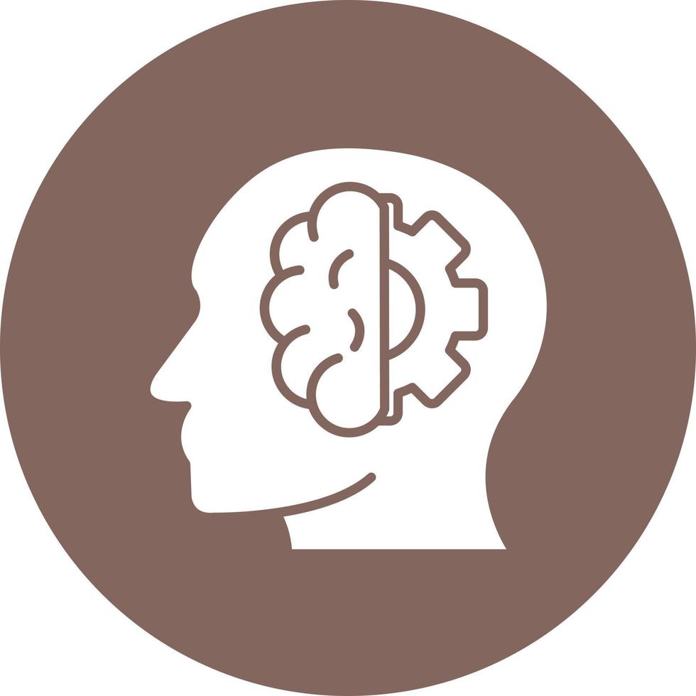 Deep Learning Glyph Circle Background Icon 17719463 Vector Art at Vecteezy