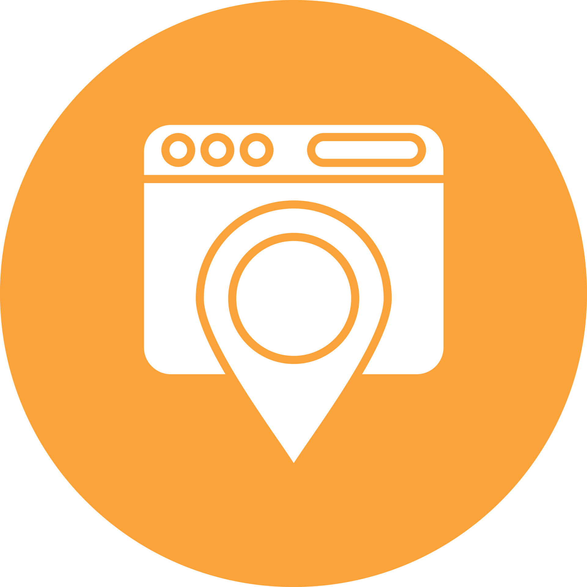 Map Pack Glyph Circle Background Icon 17719592 Vector Art at Vecteezy