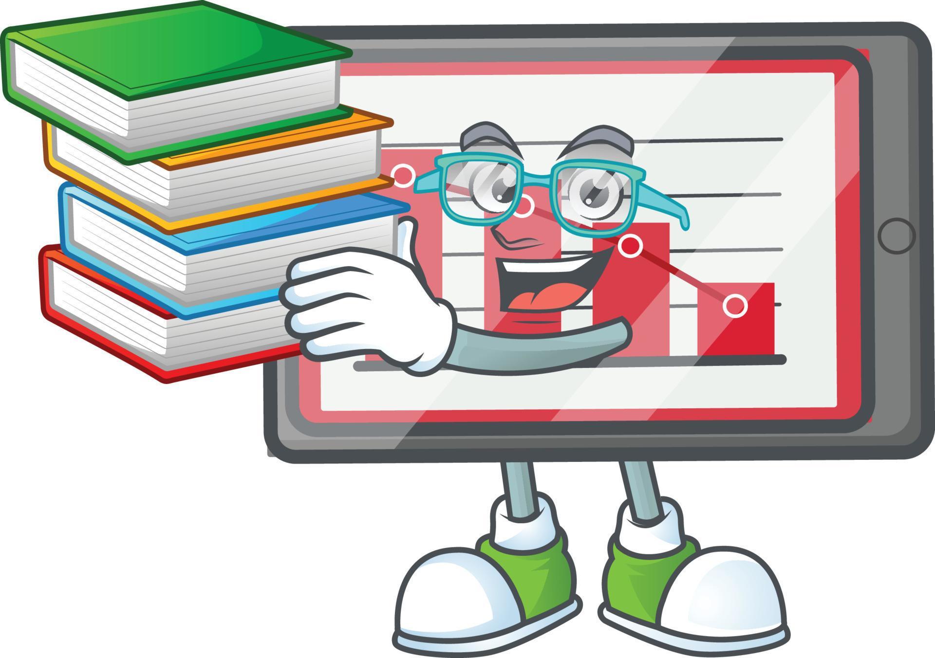 vector de tabla horizontal de gráfico descendente 17728111 Vector en ...