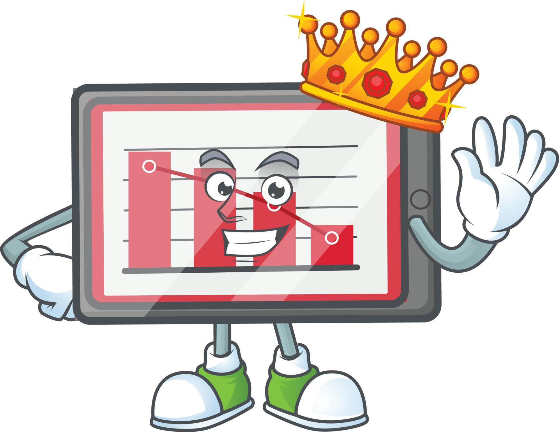 vector de tabla horizontal de gráfico descendente 17728549 Vector en ...