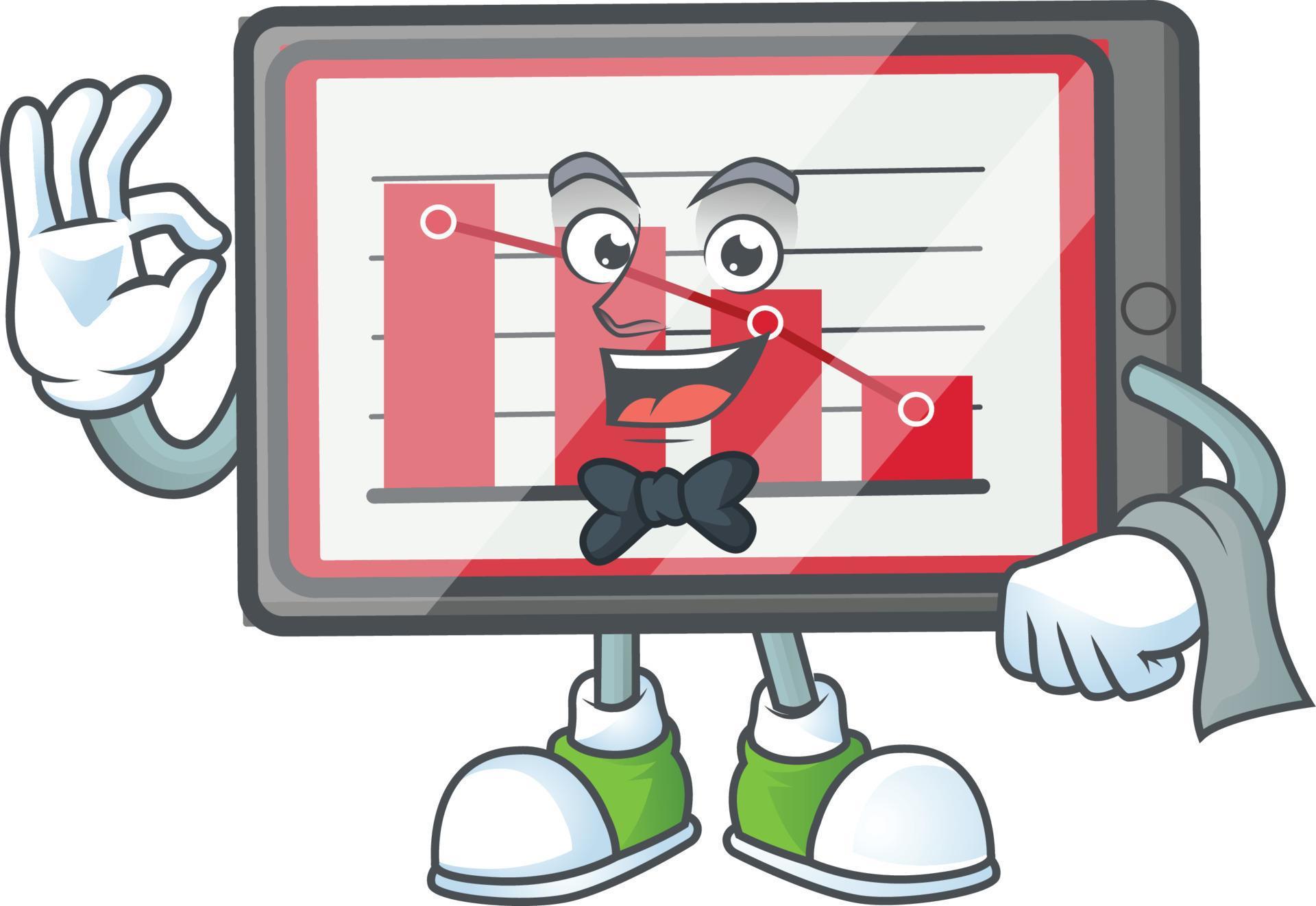 Down Chart Horizontal Table Vector 17728554 Vector Art at Vecteezy