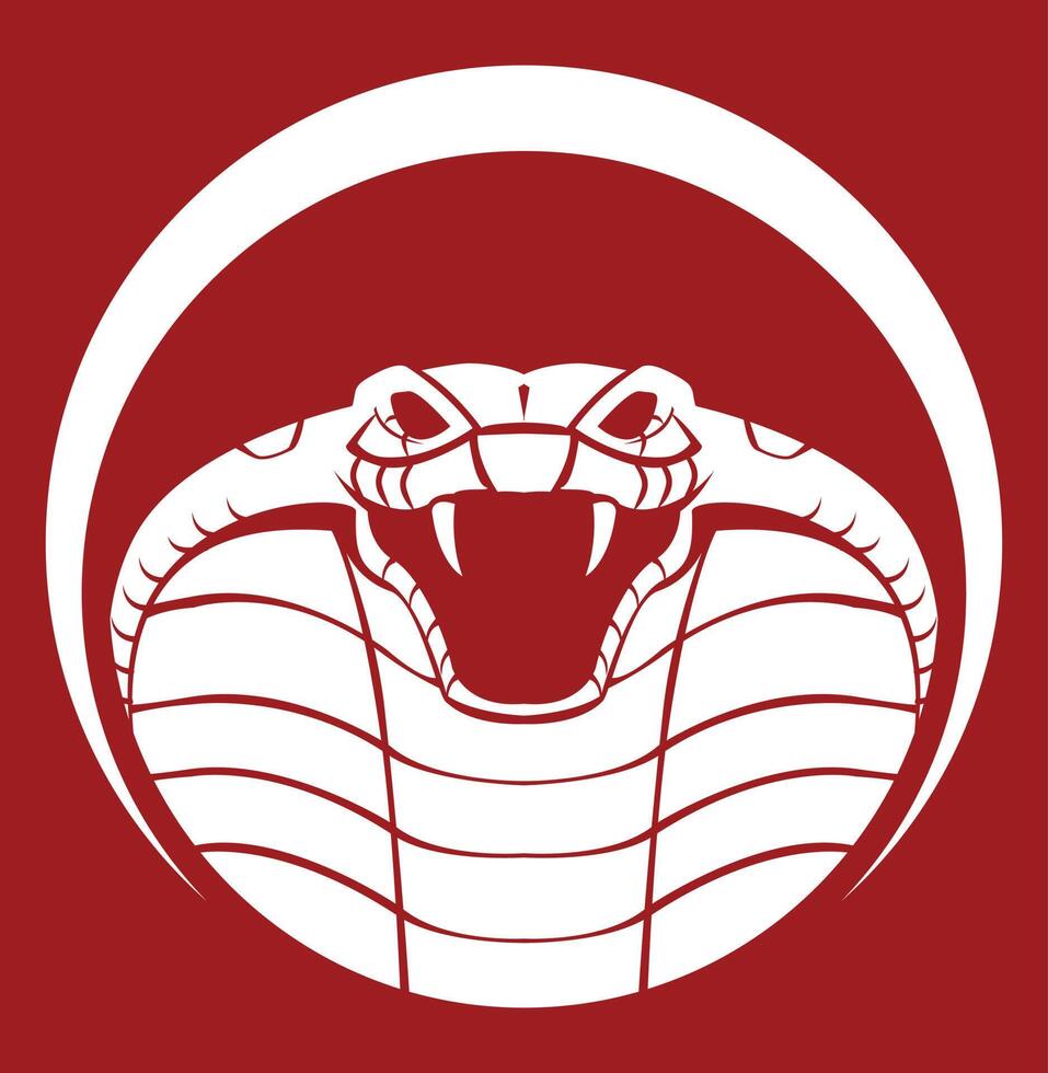 Snake head illustration 17729636 Vector Art at Vecteezy