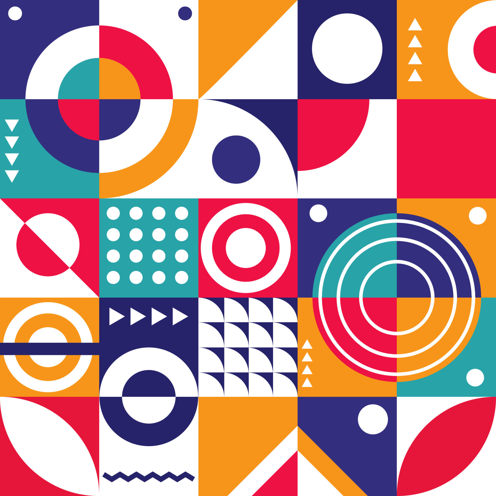 Geometric Seamless Pattern 17729783 Vector Art at Vecteezy