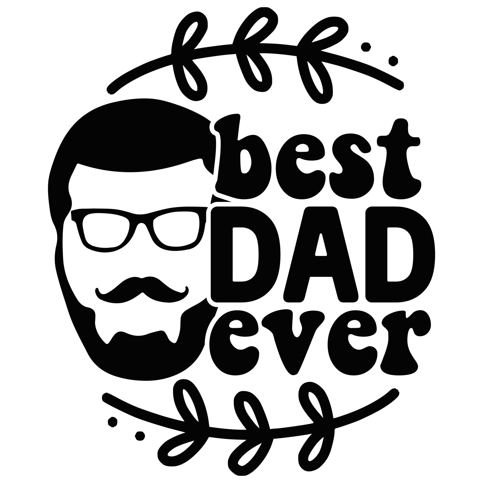 Best Dad Ever Happy Fathers Day Shirt Design Print Template Dad Daddy Papa Pop 17734181
