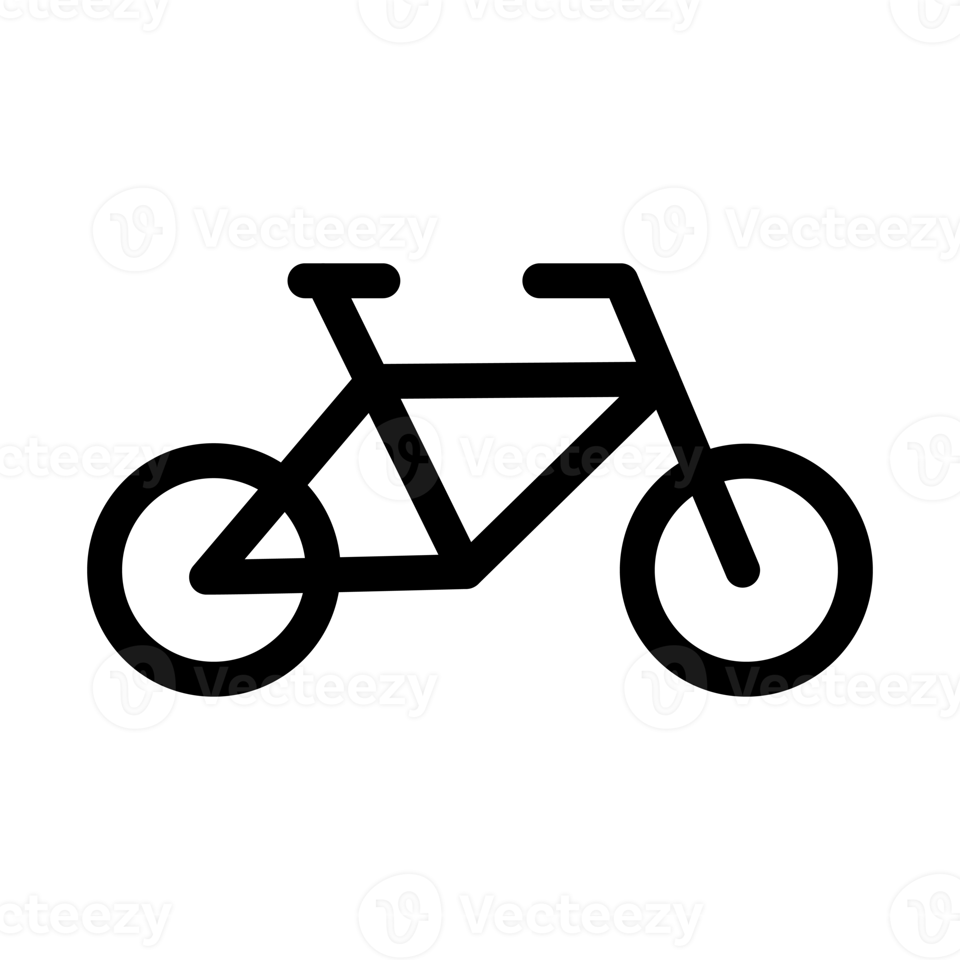 simple bicycle icon 17744685 PNG