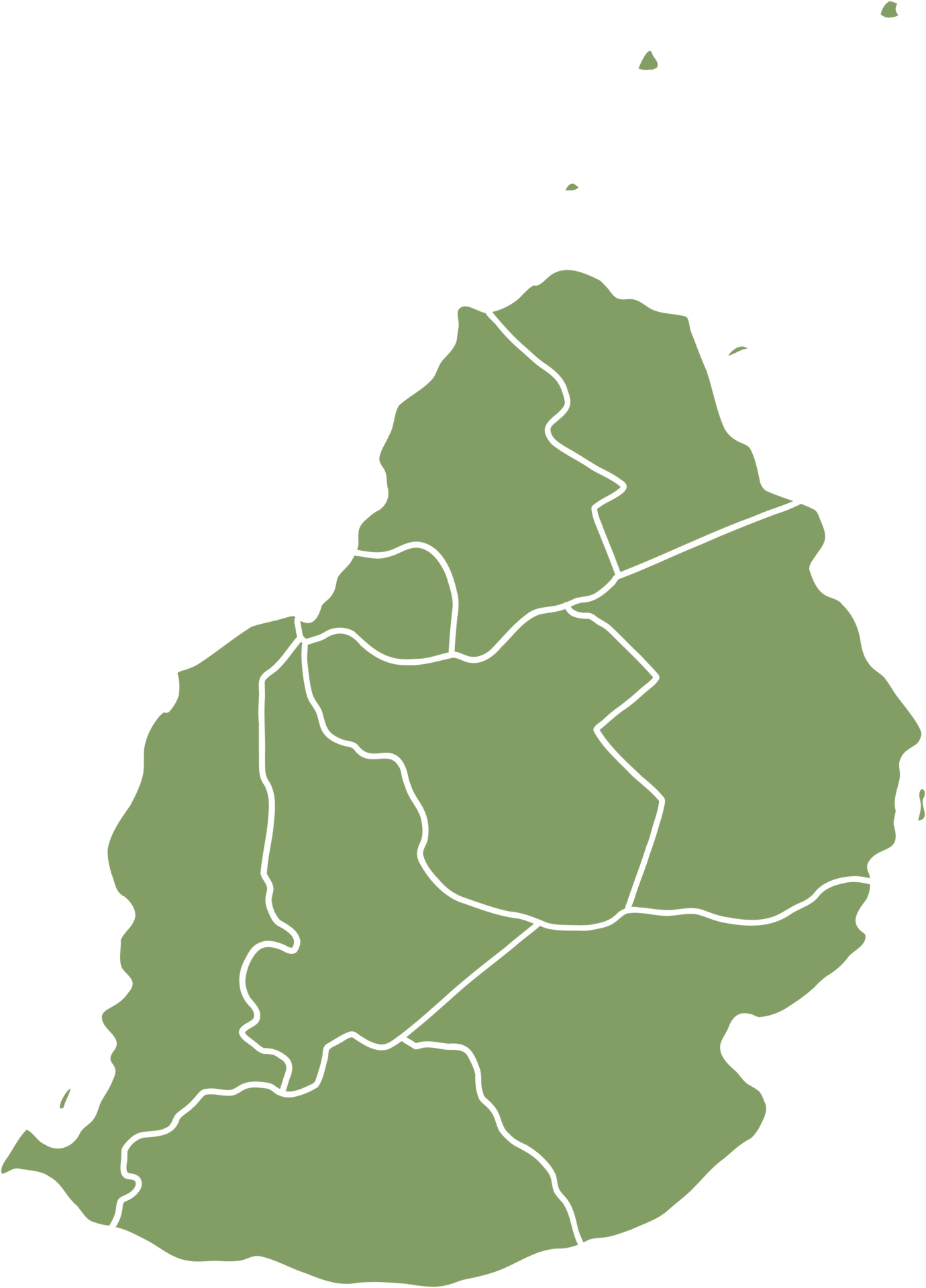 Doodle Freehand Drawing Of Mauritius Map 17745323 Png