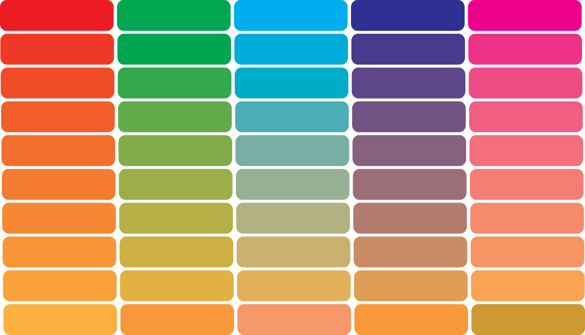 Color palette guide on transparent background 17745405 Vector Art at ...