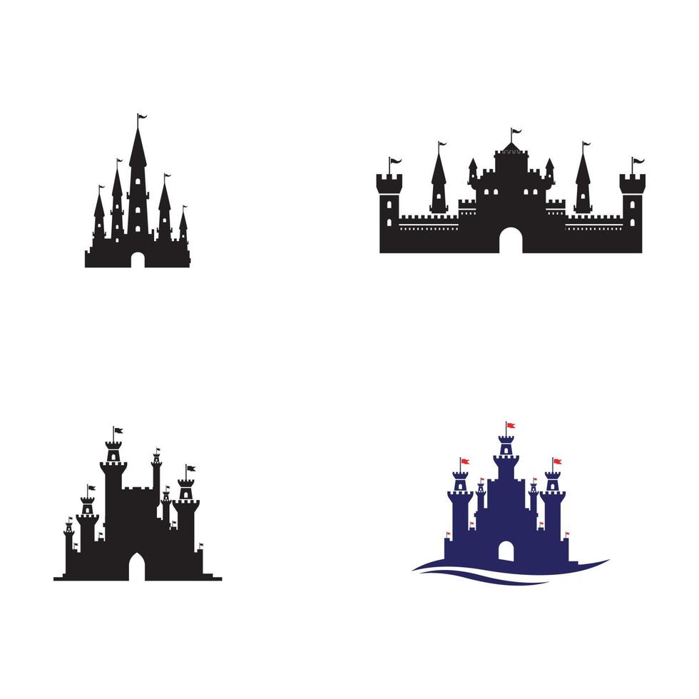 Castle vector illustration icon 17746968 Vector Art at Vecteezy
