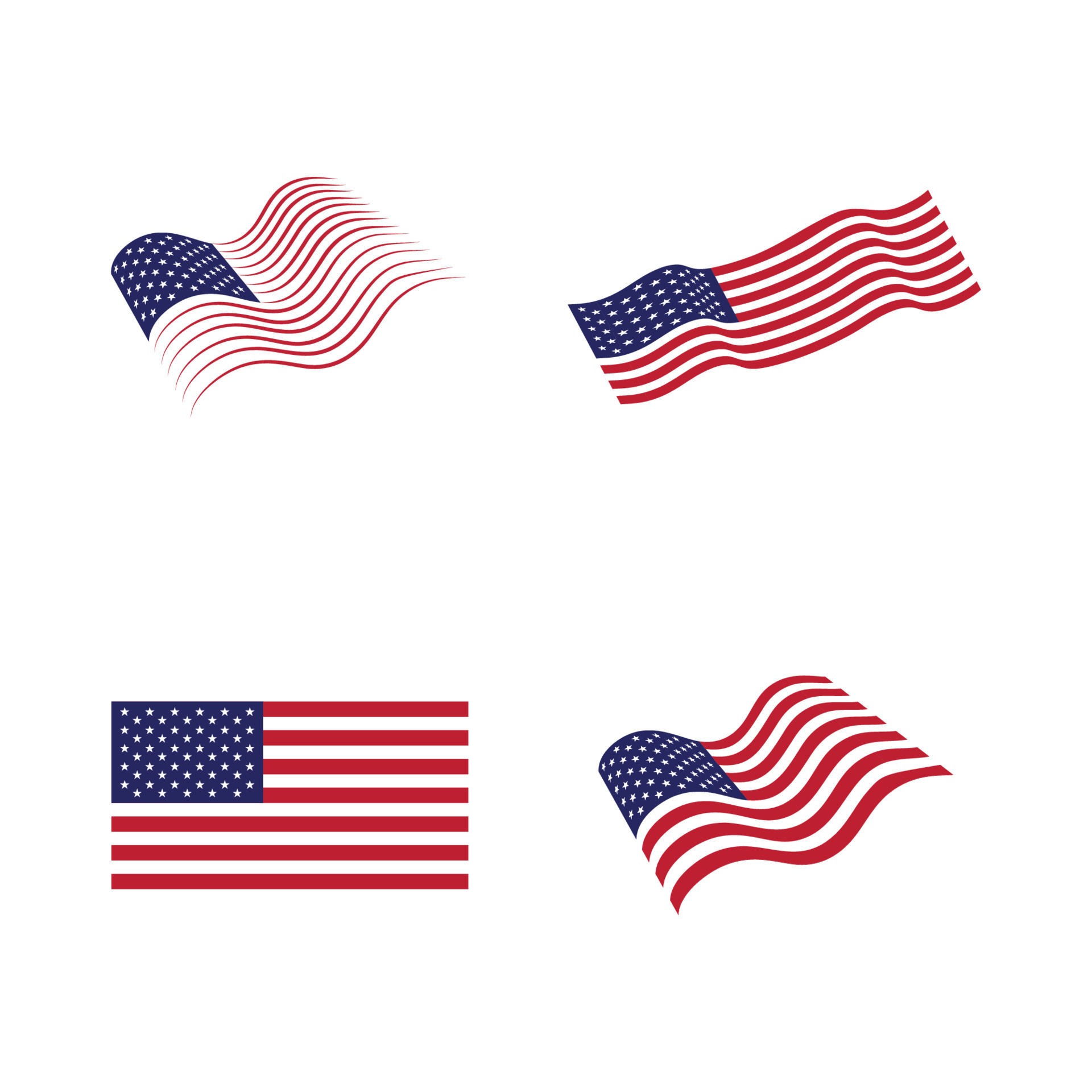 Flag american vector icon illustration 17747765 Vector Art at Vecteezy