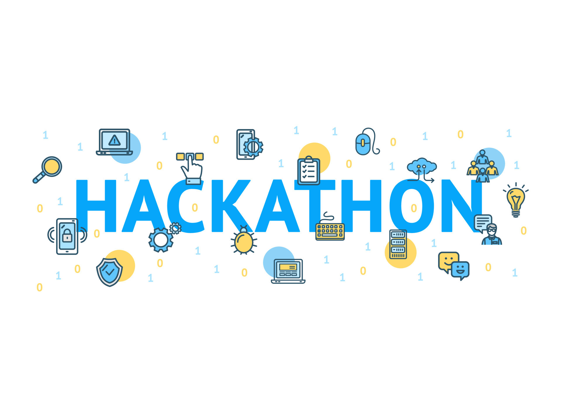 Hackathon Concept Card Poster Paper Art Design Vector 17748551 Vector Art At Vecteezy