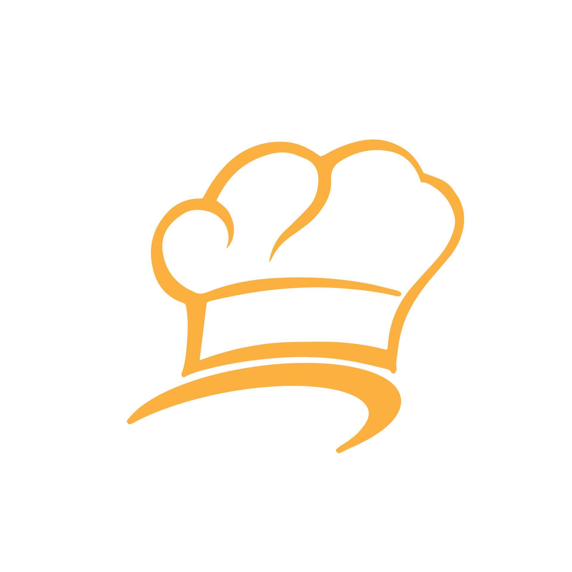 chef hat logo vector design template 17754015 Vector Art at Vecteezy