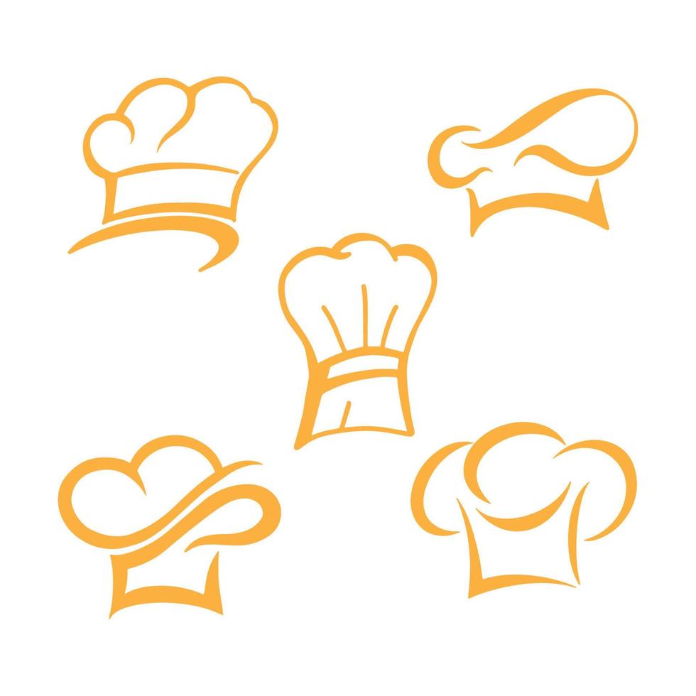 chef hat logo vector design template 17754016 Vector Art at Vecteezy