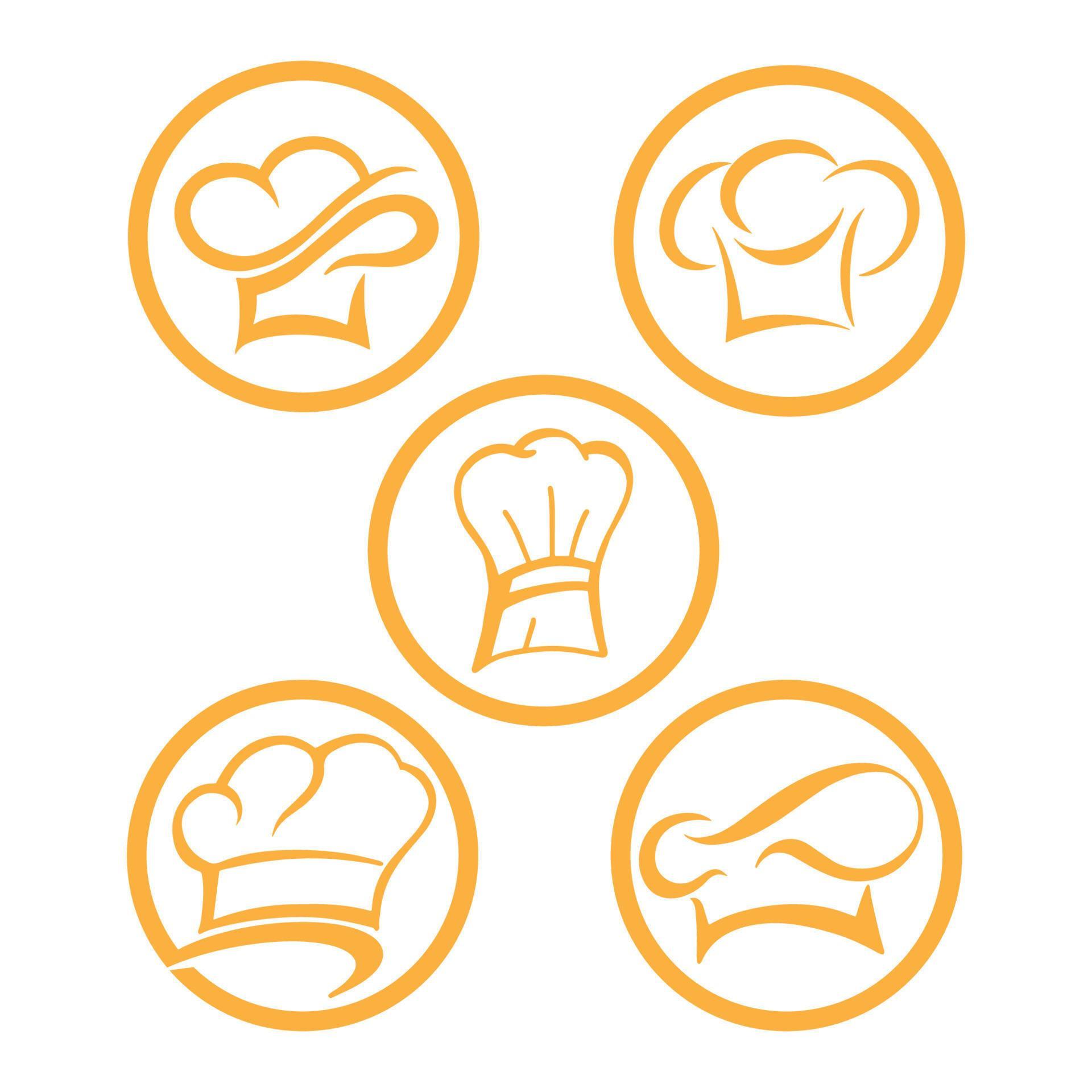 chef hat logo vector design template 17754018 Vector Art at Vecteezy