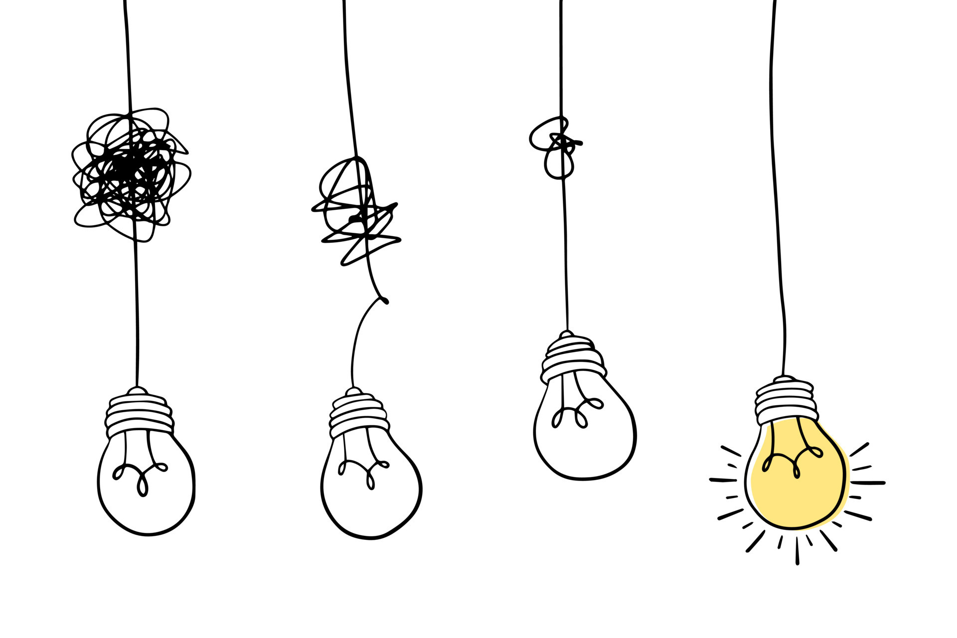 confusion clarity or path vector idea concept. Simplifying the complex ... confusion clarity or path vector idea concept. Simplifying the complex ...