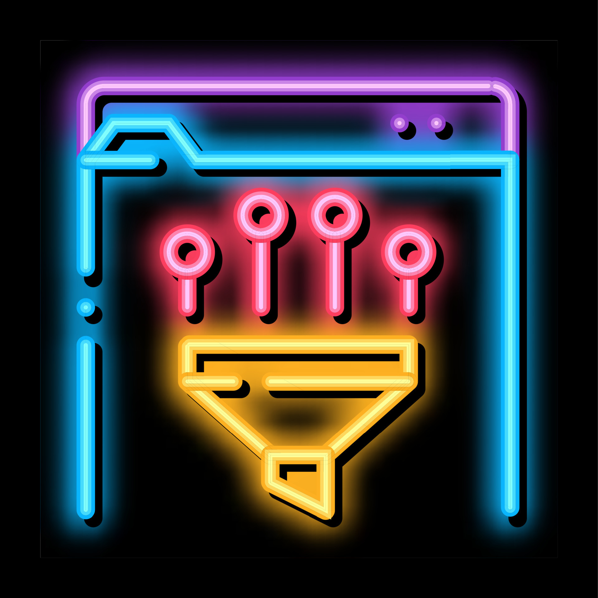 filtering data icon vector outline illustration color 17783934 Vector ... filtering data icon vector outline illustration color 17783934 Vector ...
