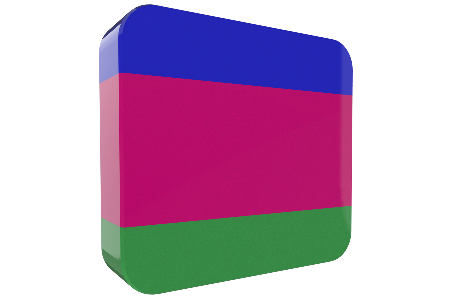 Kuban Peoples Republic 3d Flag Icon on PNG Background 17784899 PNG