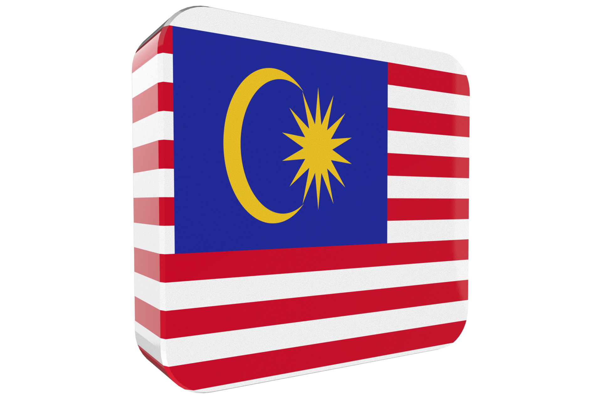 Free Malaysia 3d Flaggensymbol Auf Png Hintergrund 17785199 Png With