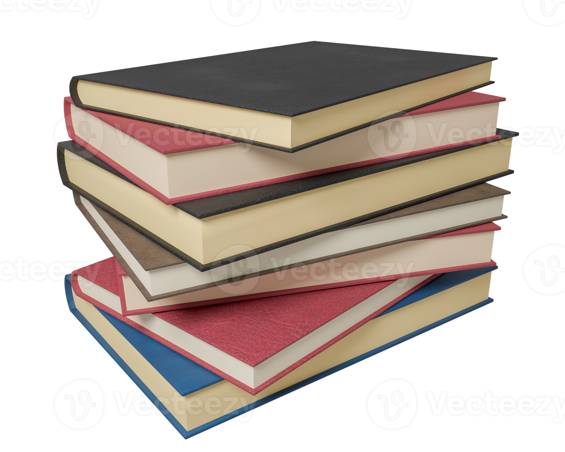 Realistic Books 3D Render 17785291 PNG