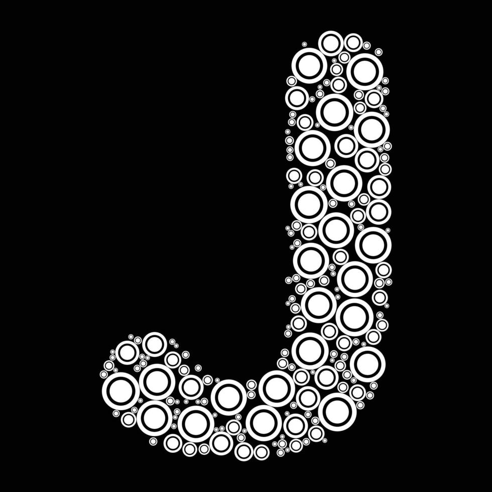 Alphabet letter j design 17787573 Vector Art at Vecteezy