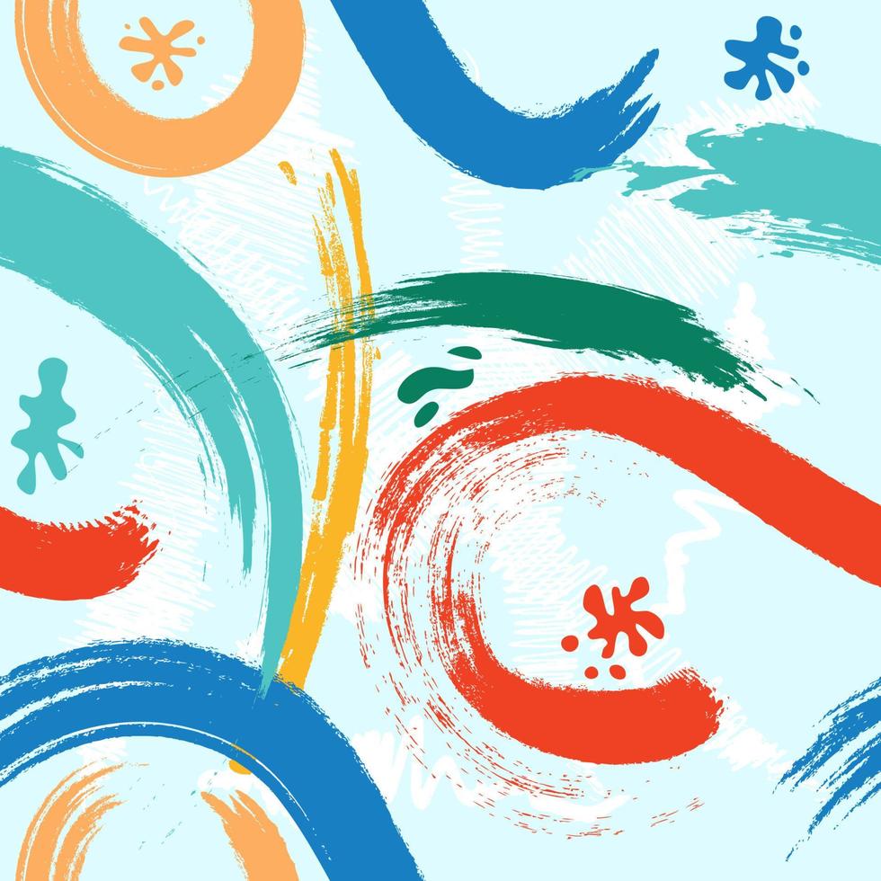 Hand Drawn Brush Stroke Seamless Pattern 17790033 Vector Art at Vecteezy Hand Drawn Brush Stroke Seamless Pattern 17790033 Vector Art at Vecteezy